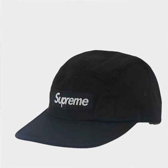 Supreme シュプリーム 2024SS Washed Chino Twill Camp Cap ウォッシュチノツイルキャンプキャップ ブラック 黒 | Supremeオンライン通販専門店 ...